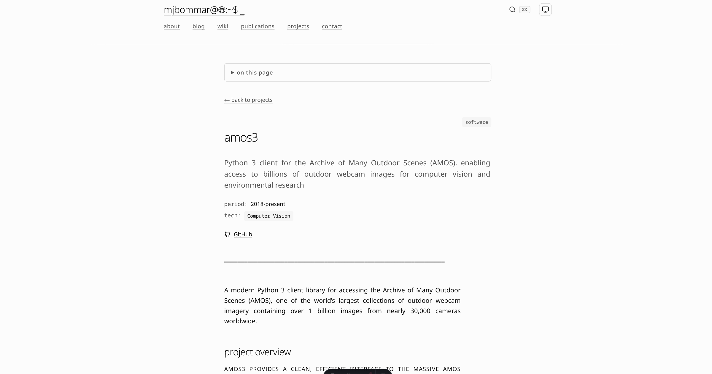 amos3 | mike bommarito